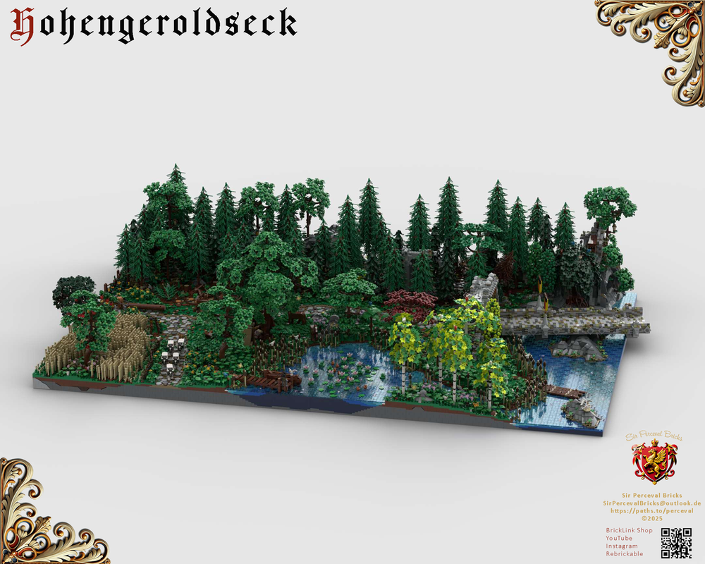 LEGO MOC Landscape Expansion 1 Bundle - Castle Hohengeroldseck by Sir ...