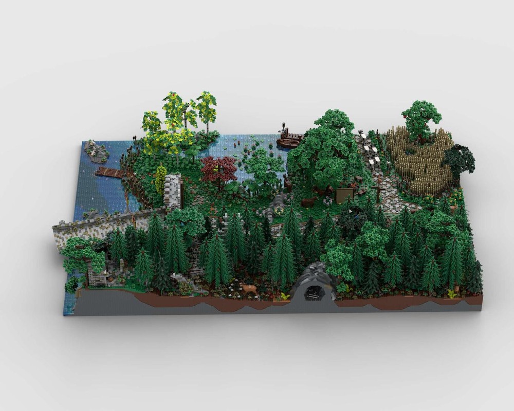 LEGO MOC Landscape Expansion 1 Bundle - Castle Hohengeroldseck by Sir ...