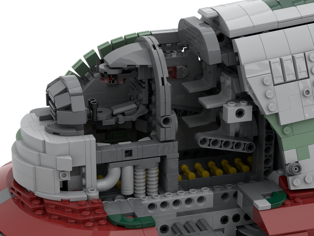 LEGO MOC-208148 Boba Fett's Slave 1 Stud.io File by Irrationable ...