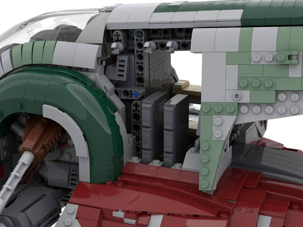 LEGO MOC-208148 Boba Fett's Slave 1 Stud.io File by Irrationable ...