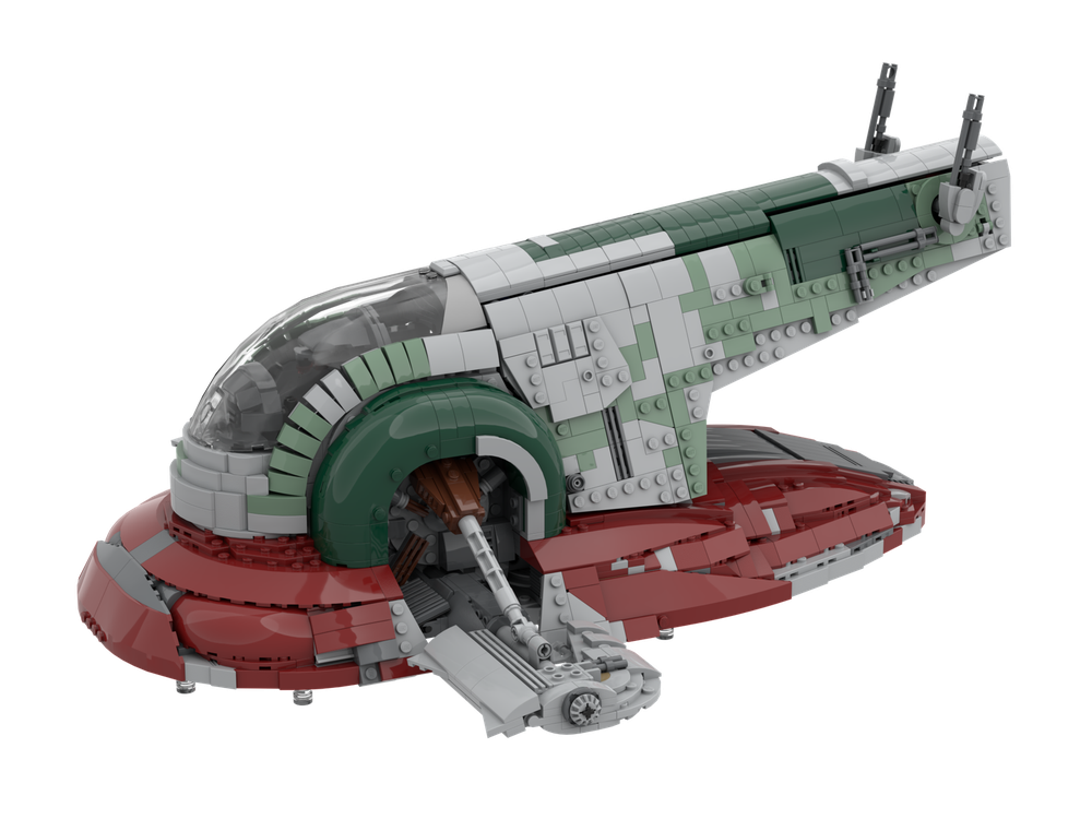 LEGO MOC-208148 Boba Fett's Slave 1 Stud.io File by Irrationable ...