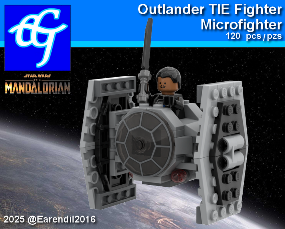 LEGO MOC Outlander TIE Fighter Microfighter by Earendil2016 ...