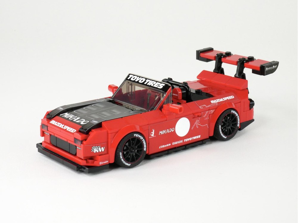 LEGO MOC-208172 Mikado Miata by StudWorks | Rebrickable - Build with LEGO