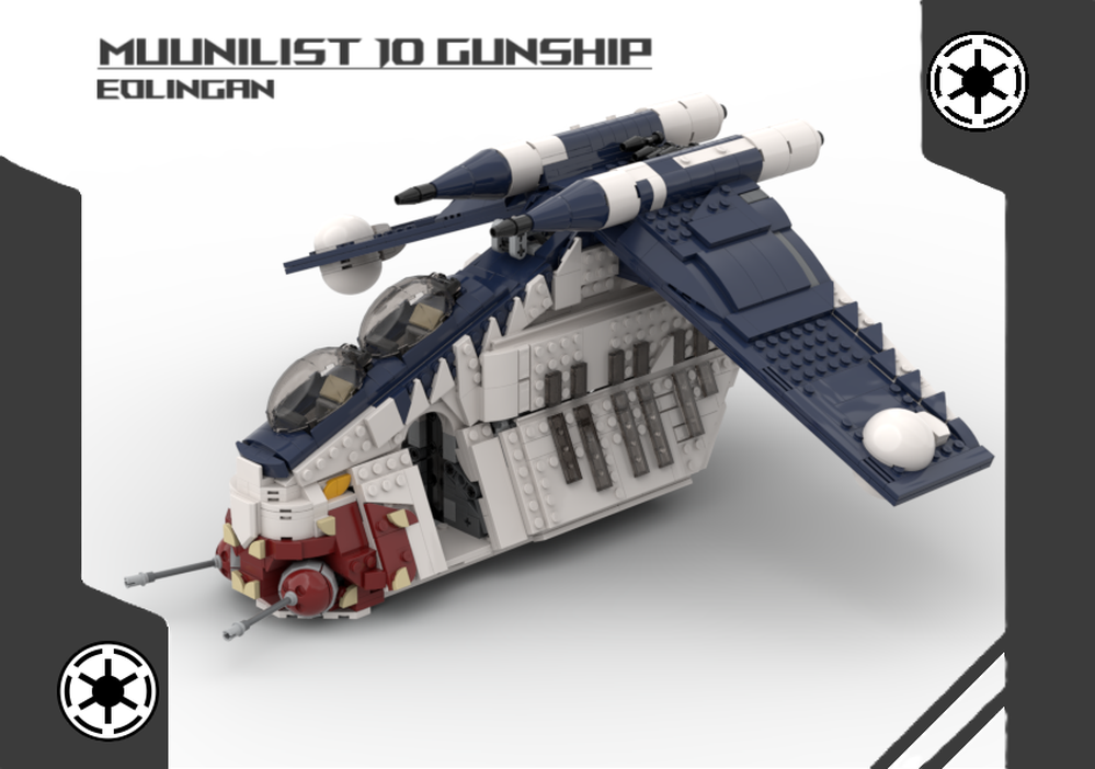 LEGO MOC-208173 Republic Gunship - Muunilist 10 by Eolingan ...