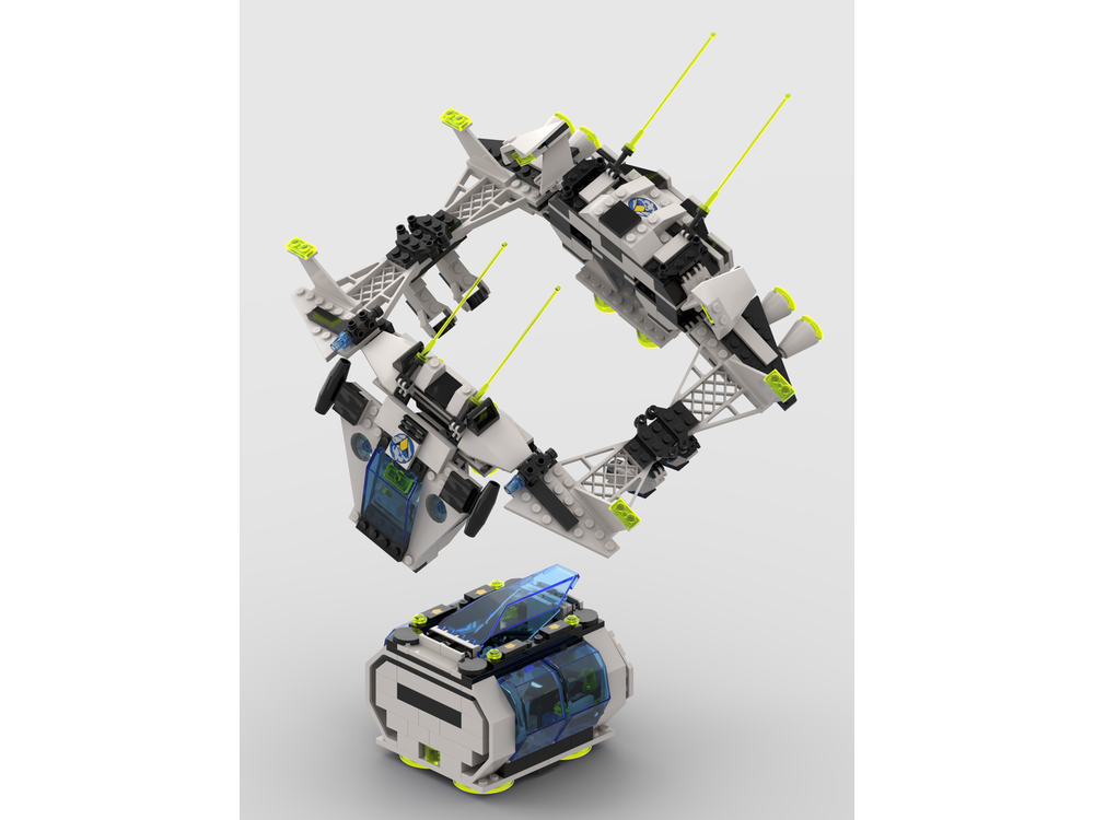 LEGO MOC Exploriens Drop Ship by Brelha | Rebrickable - Build with LEGO