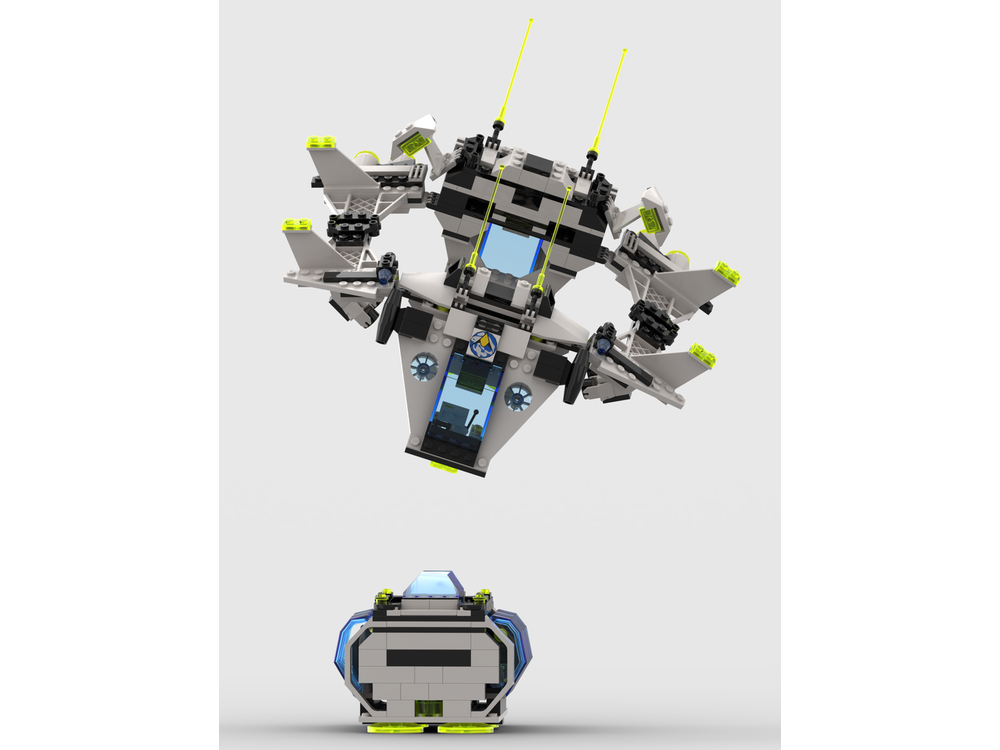 LEGO MOC-208176 Exploriens Drop Ship by Brelha | Rebrickable - Build ...