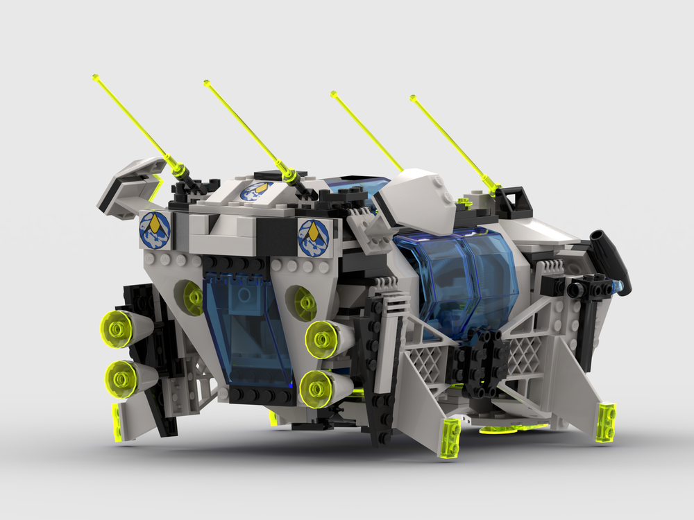 LEGO MOC-208176 Exploriens Drop Ship by Brelha | Rebrickable - Build ...