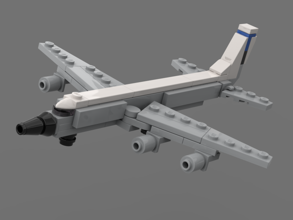 LEGO MOC Boeing RC-135 by Fighterjetfan15 | Rebrickable - Build with LEGO