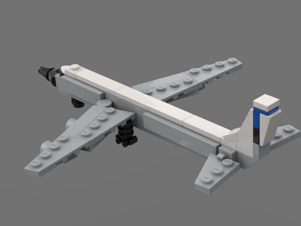 Lego Moc Boeing Rc 135 By Fighterjetfan15 Rebrickable Build With Lego