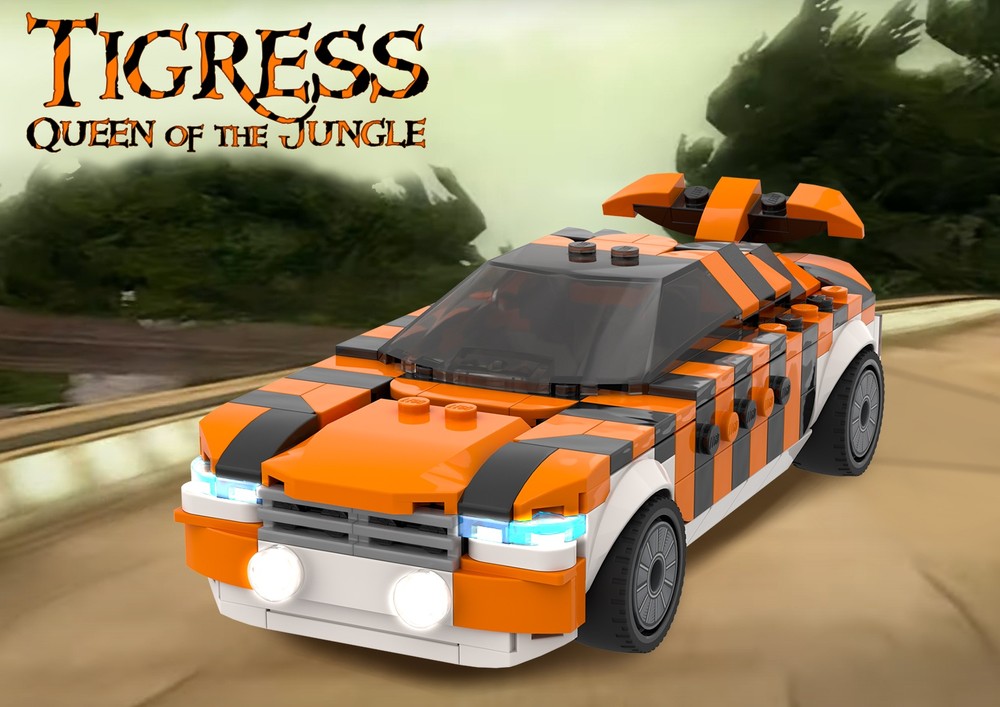 LEGO MOC-208183 Tigress: Queen of the Jungle by Pfundjj | Rebrickable ...