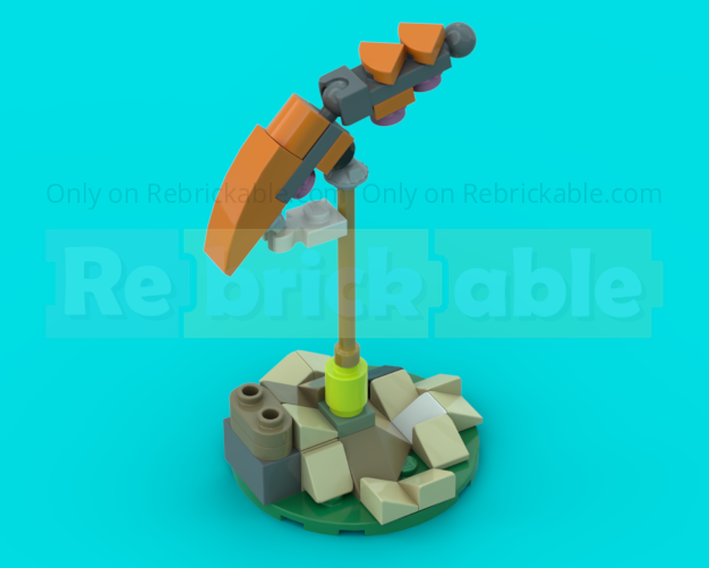 LEGO MOC Paleozoic series 1: Aegirocassis benmoulai 31129 (minifigure scale) by RedKite4 ...