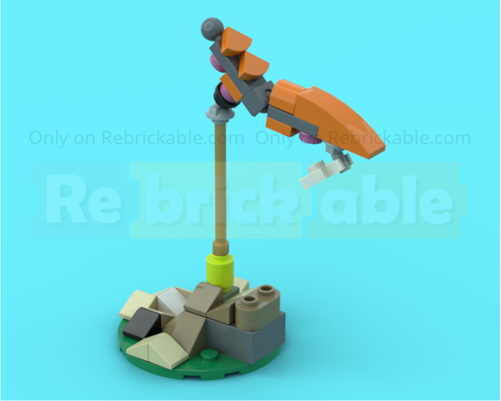 LEGO MOC Paleozoic series 1: Aegirocassis benmoulai 31129 (minifigure scale) by RedKite4 ...
