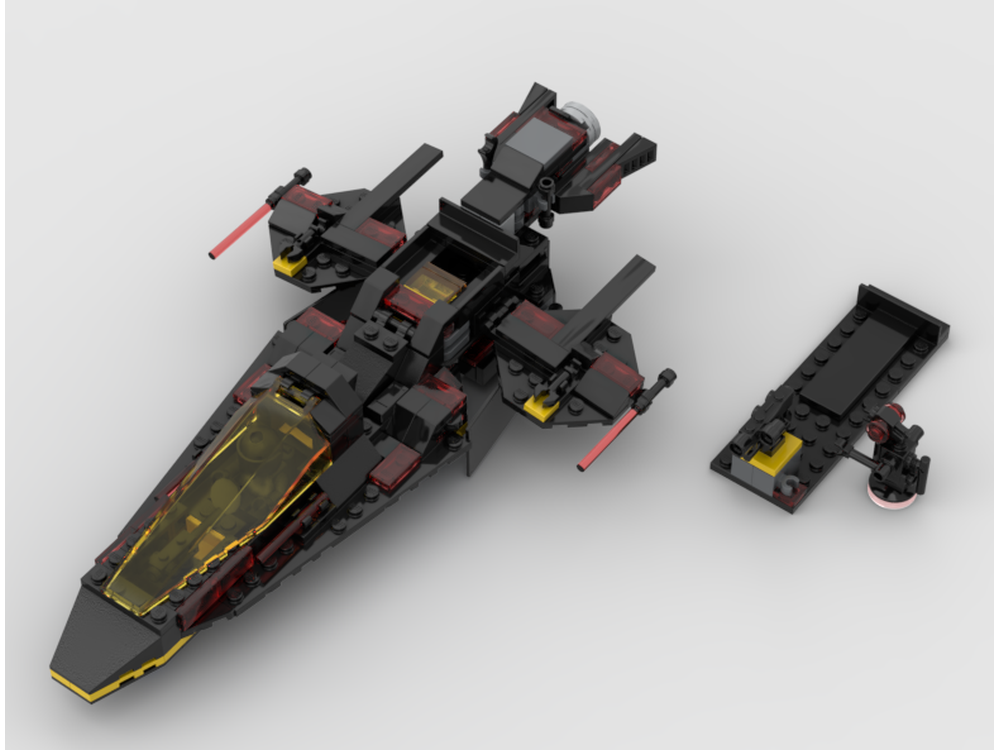 LEGO MOC 40580 - Dual Destroyer by Jef | Rebrickable - Build with LEGO