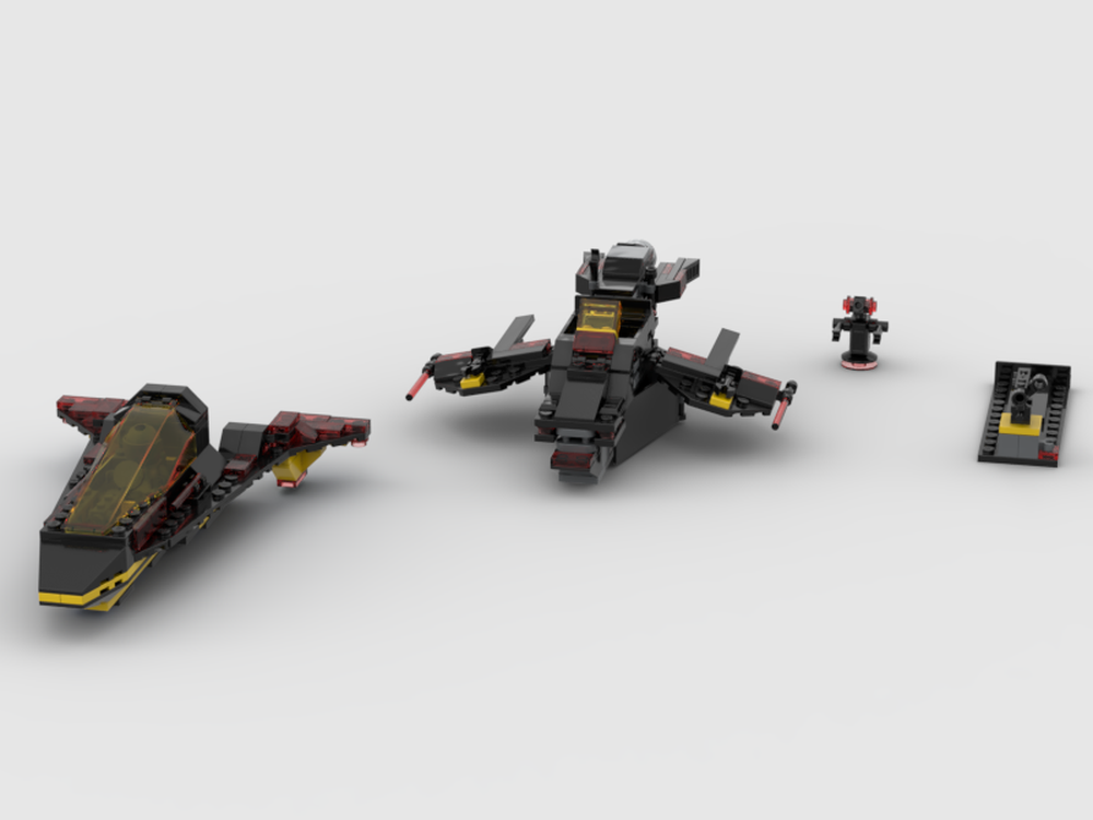 LEGO MOC 40580 - Dual Destroyer by Jef | Rebrickable - Build with LEGO