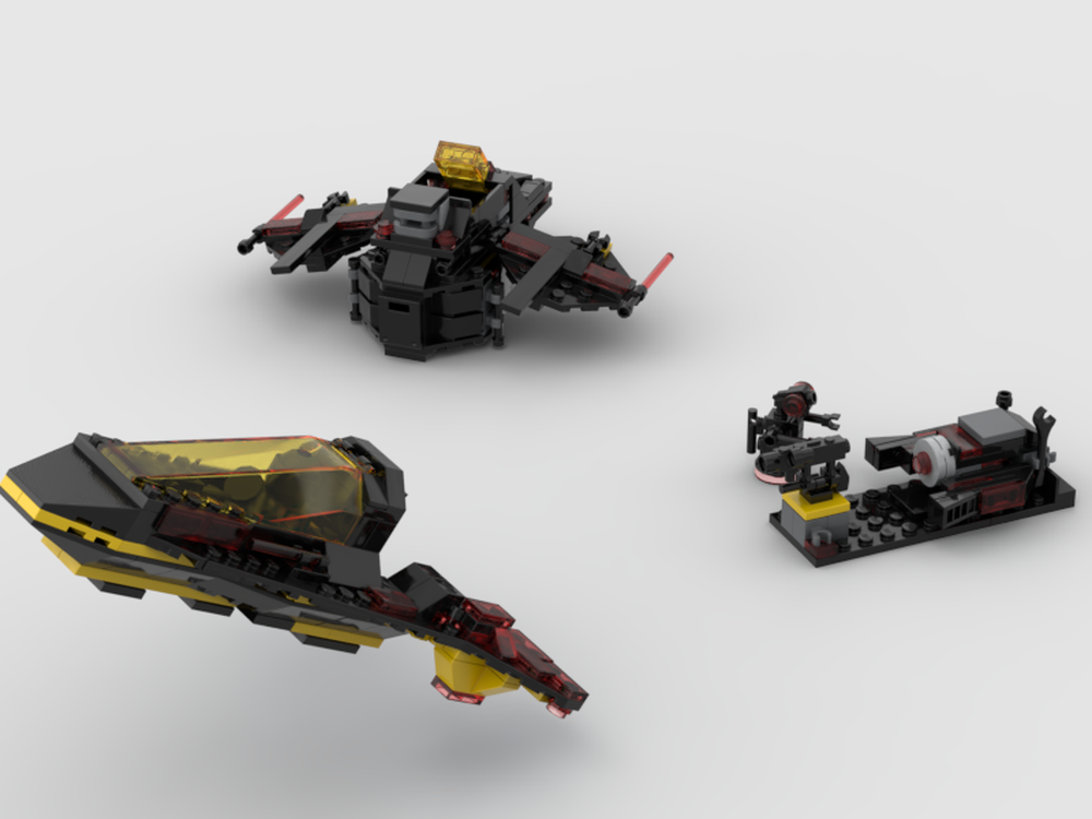 LEGO MOC 40580 - Dual Destroyer by Jef | Rebrickable - Build with LEGO