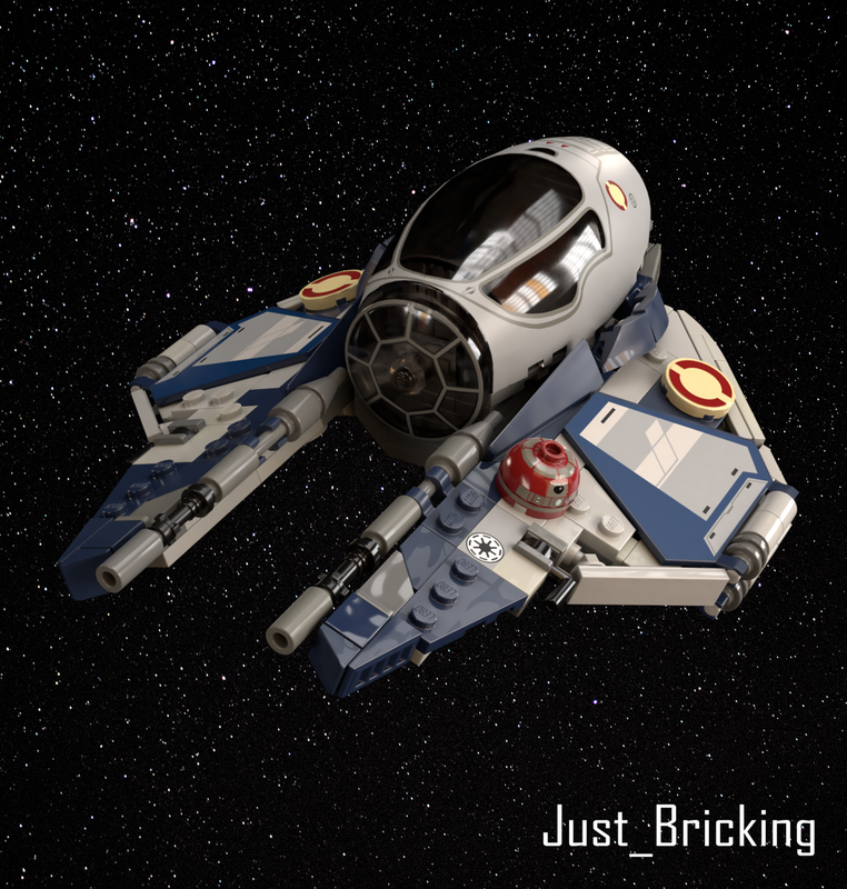 LEGO MOC Eta-2 Actis-Class Interceptor (Blue) by just_bricking ...