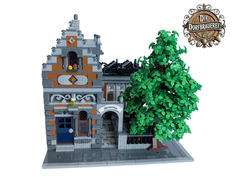 LEGO MOC Small Town Brewery by ReplicaOfLife | Rebrickable - Build with ...