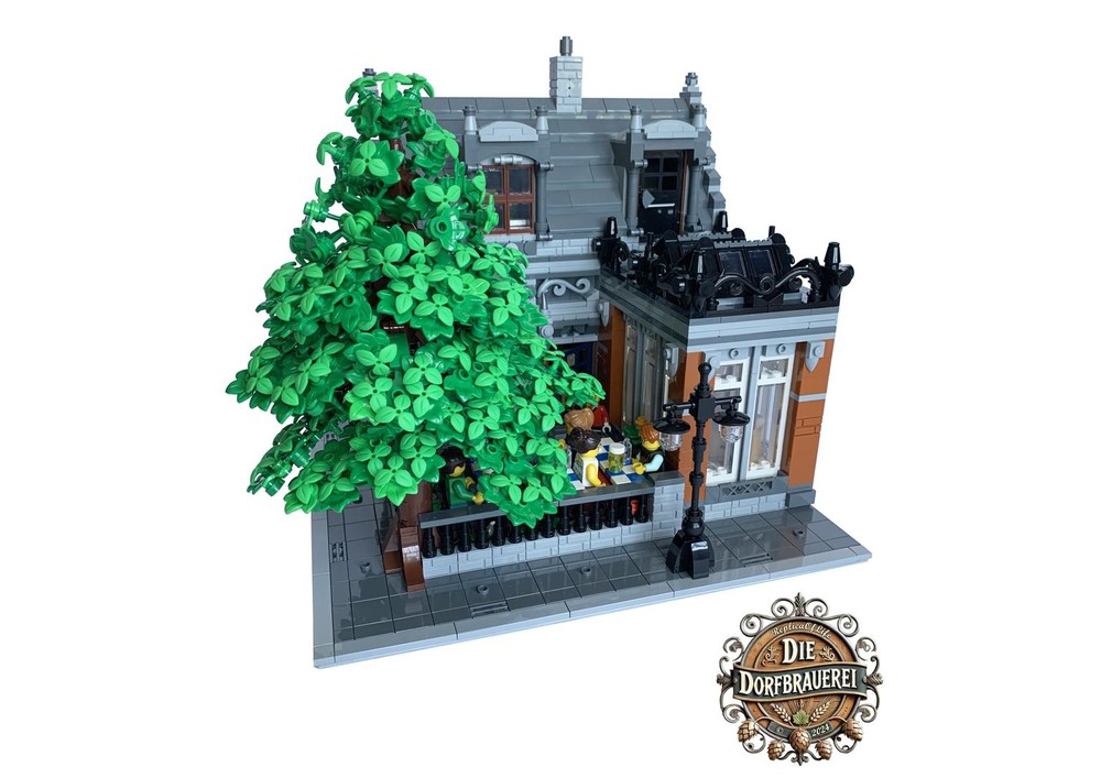 LEGO MOC Small Town Brewery by ReplicaOfLife | Rebrickable - Build with ...