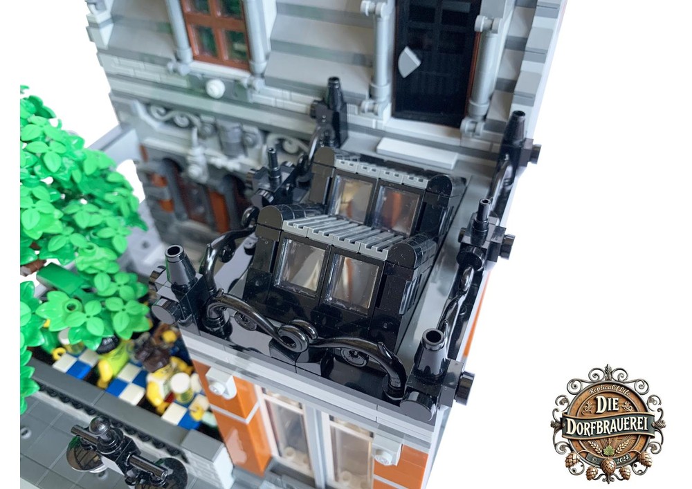 LEGO MOC Small Town Brewery by ReplicaOfLife | Rebrickable - Build with ...