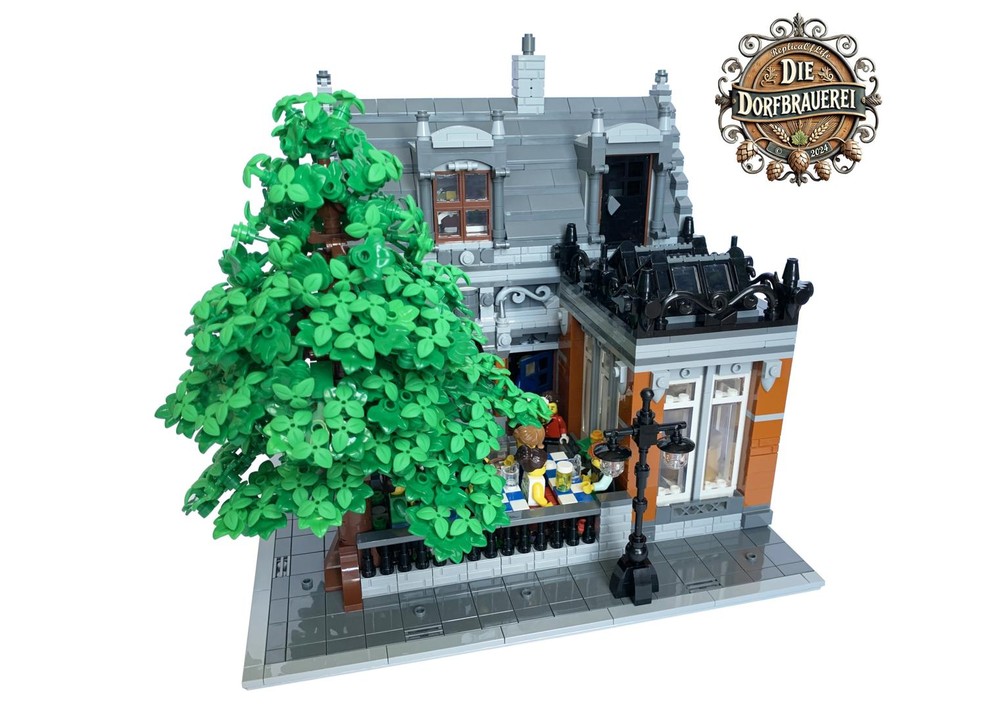LEGO MOC Small Town Brewery by ReplicaOfLife | Rebrickable - Build with ...