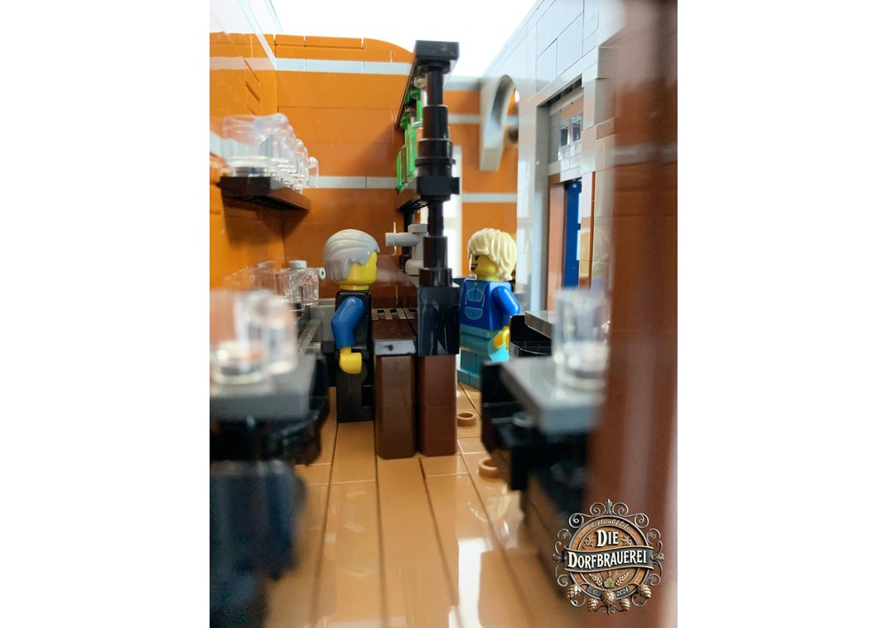 LEGO MOC-208203 Small Town Brewery by ReplicaOfLife | Rebrickable ...