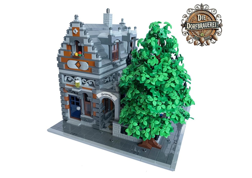 LEGO MOC Small Town Brewery by ReplicaOfLife | Rebrickable - Build with ...