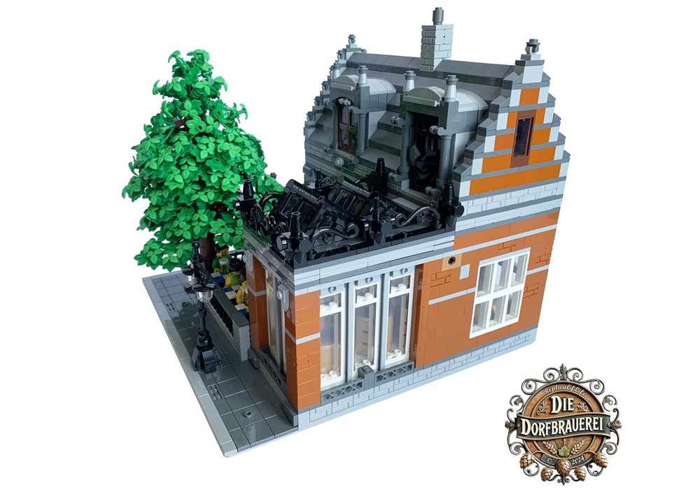 LEGO MOC Small Town Brewery by ReplicaOfLife | Rebrickable - Build with ...