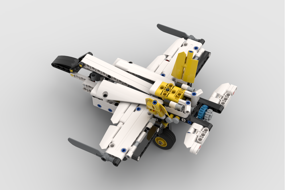 LEGO MOC-208211 42198 Jet Plane by Nequmodiva | Rebrickable - Build ...