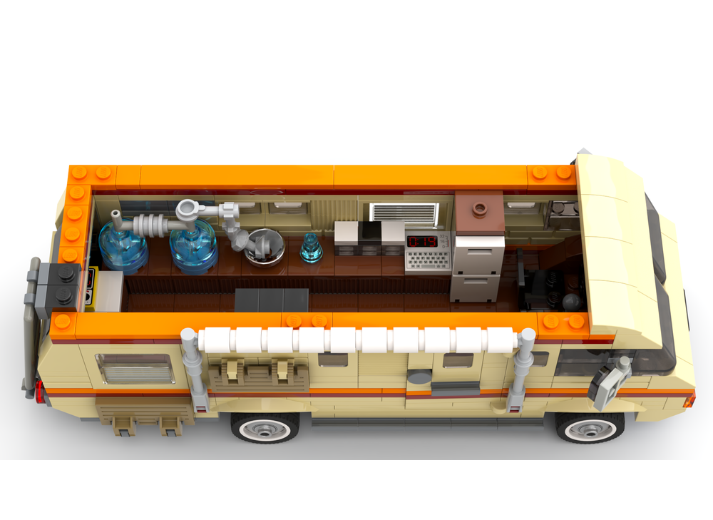LEGO MOC-208220 Breaking bad caravan by Blocksandmocs | Rebrickable ...