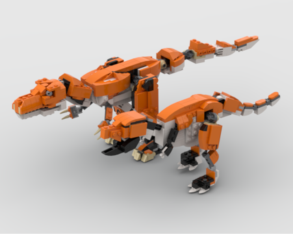 Lego Moc 31129 T Rex Free Edition By Bloooop Rebrickable Build With