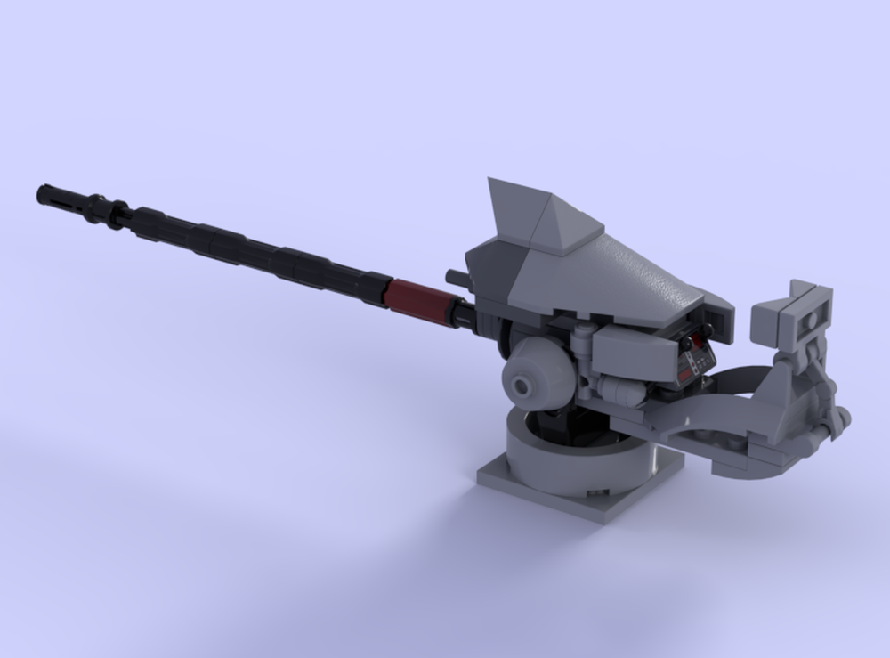 LEGO MOC-208223 Turret modification for AT-TE 75337 by Alt-Build-Kenobi ...