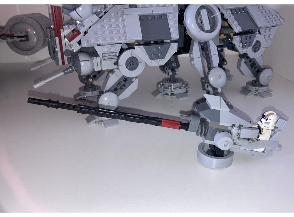 LEGO MOC Turret modification for AT-TE 75337 by Alt-Build-Kenobi ...