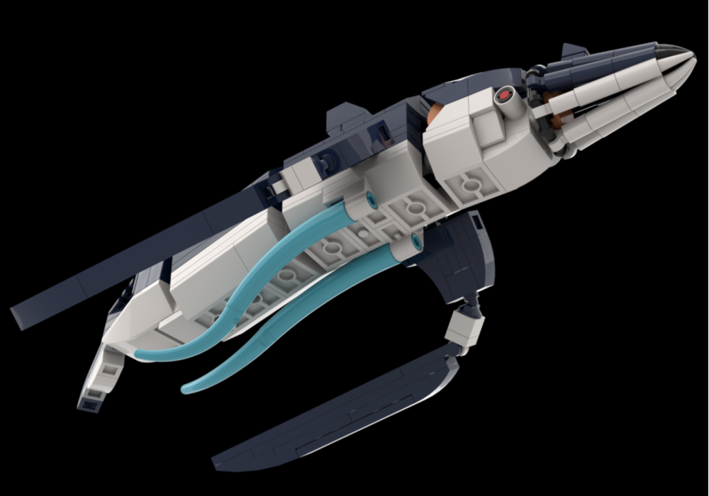 LEGO MOC-208227 Squidshark (Subnautica Below Zero) by OrchardBuilds ...