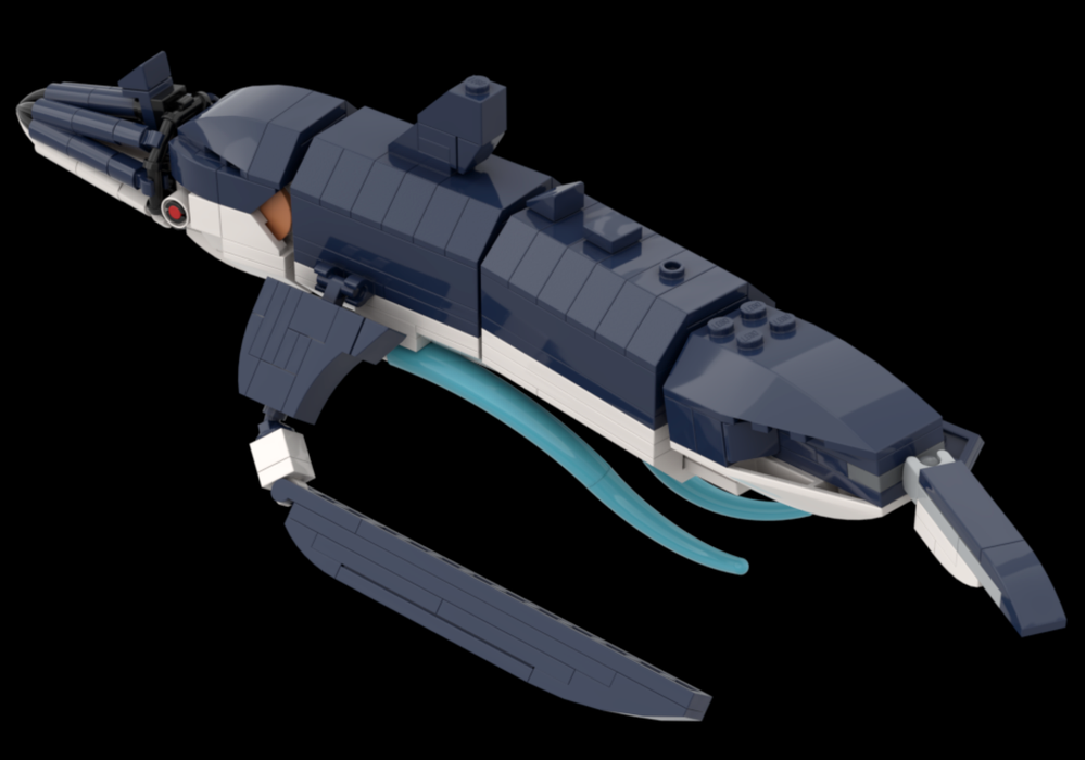 LEGO MOC Squidshark (Subnautica Below Zero) by OrchardBuilds ...