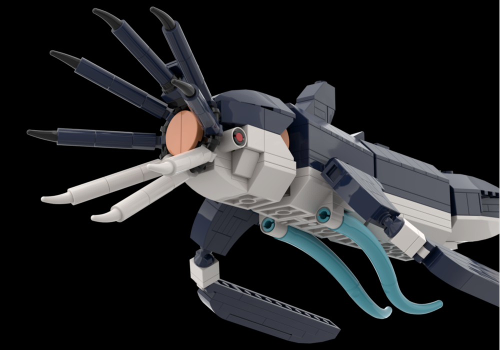 LEGO MOC Squidshark (Subnautica Below Zero) by OrchardBuilds ...
