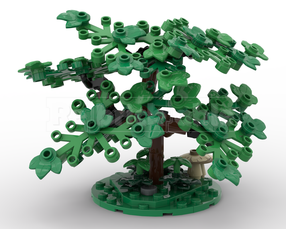 LEGO MOC Plants and Trees Collection: Bush Tree by Brickjester ...