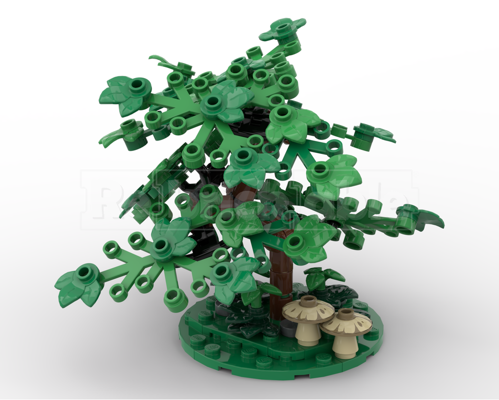 LEGO MOC Plants and Trees Collection: Bush Tree by Brickjester ...