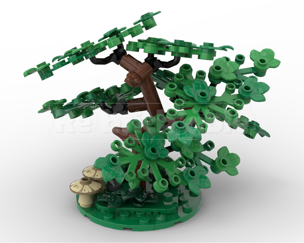LEGO MOC Plants and Trees Collection: Bush Tree by Brickjester ...