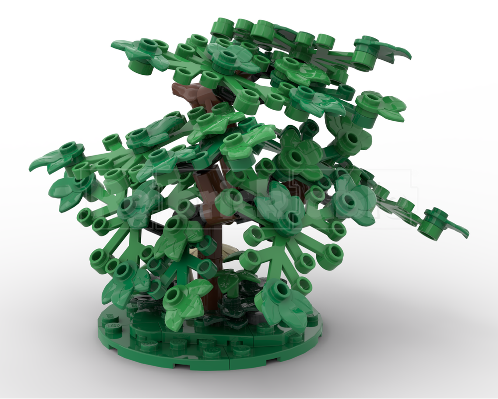 LEGO MOC Plants and Trees Collection: Bush Tree by Brickjester ...