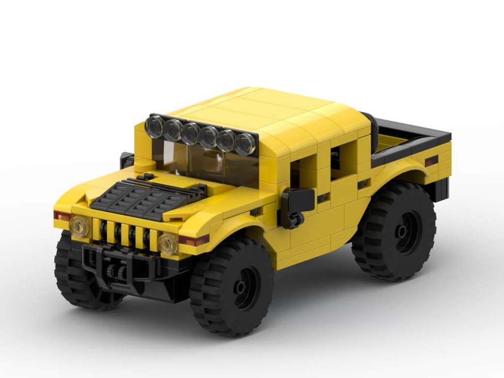 LEGO MOC HUMMER H1 by Kraja87 | Rebrickable - Build with LEGO