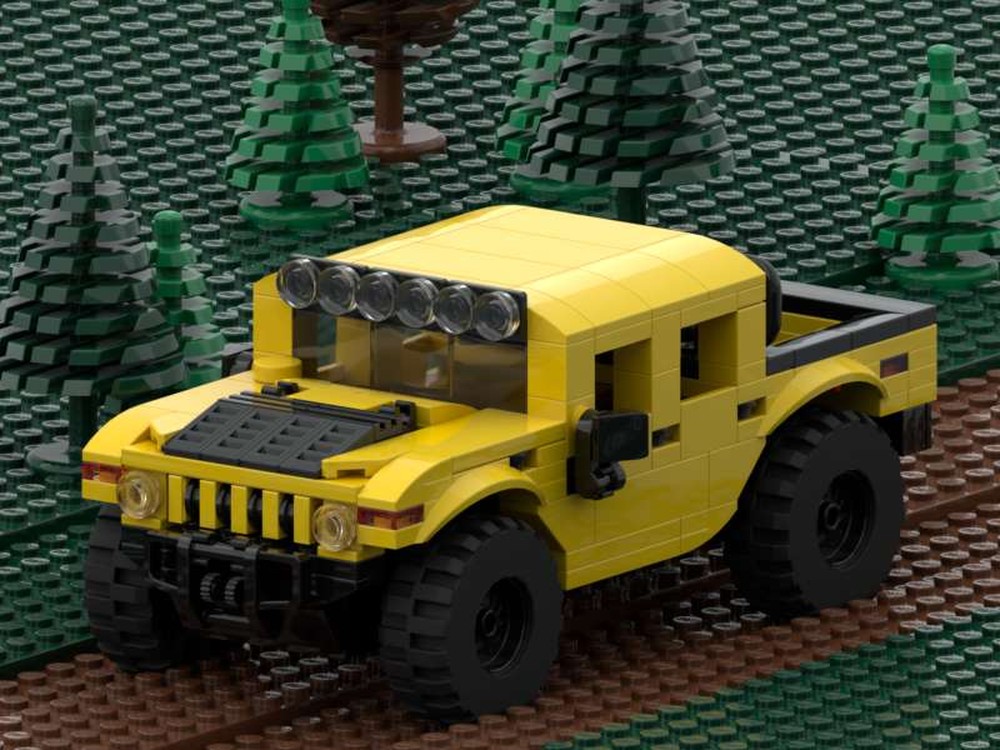 LEGO MOC HUMMER H1 by Kraja87 | Rebrickable - Build with LEGO