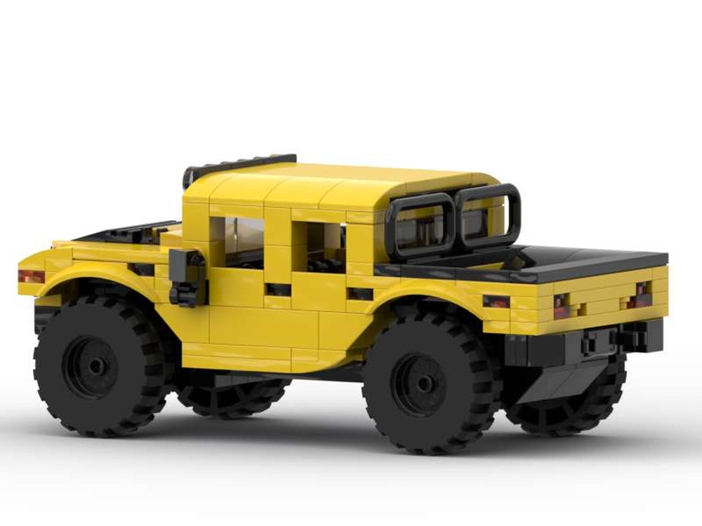 LEGO MOC HUMMER H1 by Kraja87 | Rebrickable - Build with LEGO