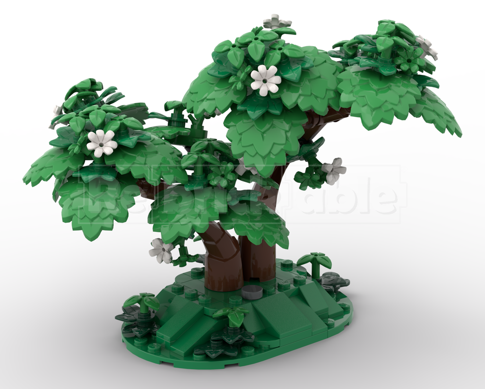 LEGO MOC Plants and Trees Collection: Rowan Trees by Brickjester ...