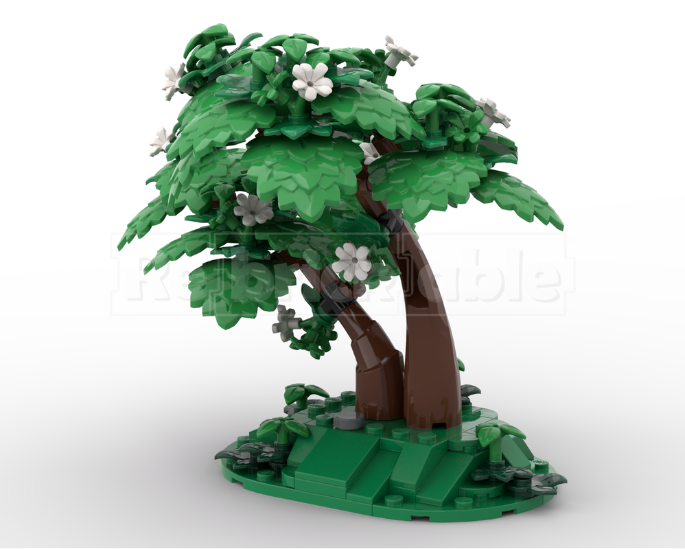 LEGO MOC-208233 Plants and Trees Collection: Rowan Trees by Brickjester ...