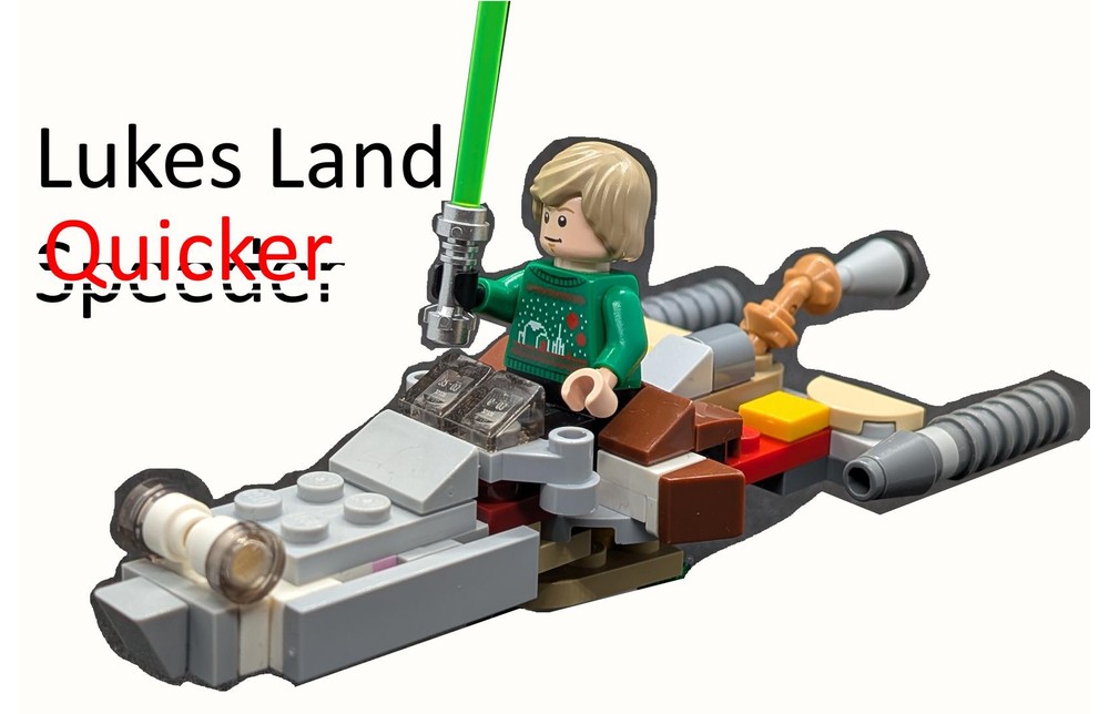 Lego Moc Advent Calendar Alt Build Including 501st Recon Speeder By