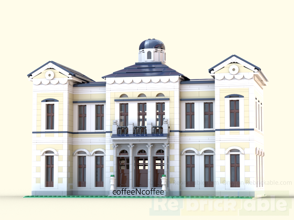 LEGO MOC Rosendals Slott (Rosendal Palace) by coffeeNcoffee ...
