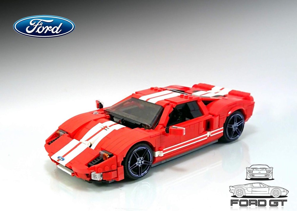 LEGO MOC-20825 Ford GT by firas_legocars | Rebrickable - Build with LEGO