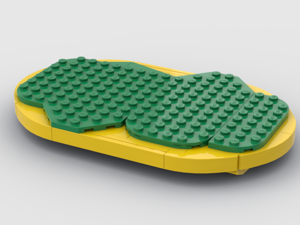 LEGO MOC-208253 Oval saucer bonsai pot by Buonsaista | Rebrickable ...