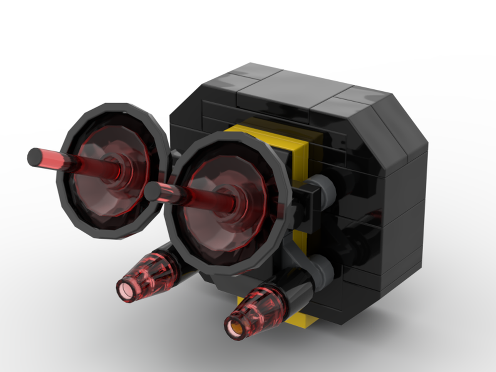 Lego Moc Blacktron Renegade Front Mod By Ex0 Rebrickable Build With