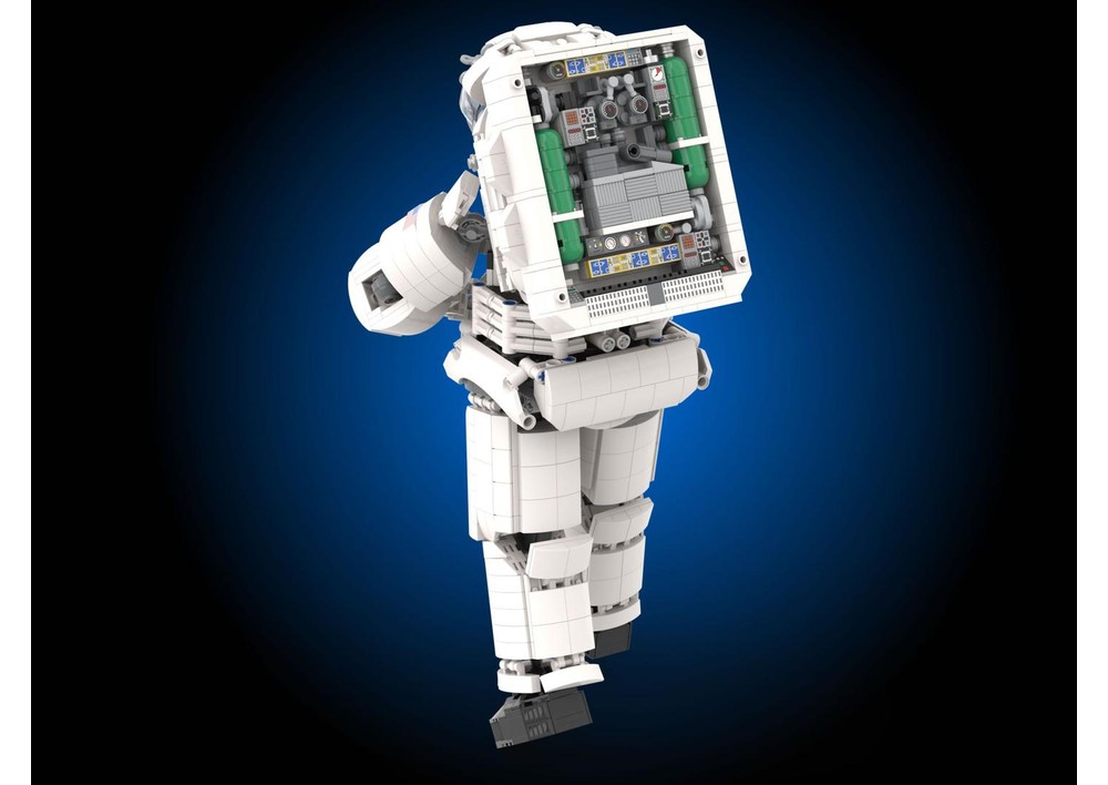 Lego Moc Spacesuit By Michelanlego Rebrickable Build With Lego